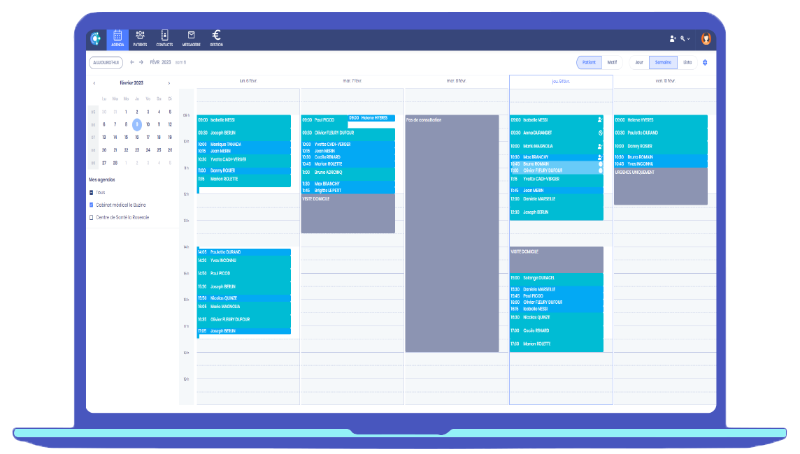 Logiciel médical - easy-care